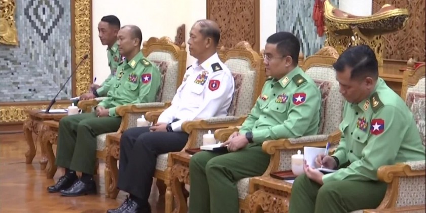 Receiving India military delegation: SAC member CGF received India military delegation | Myanmar ...